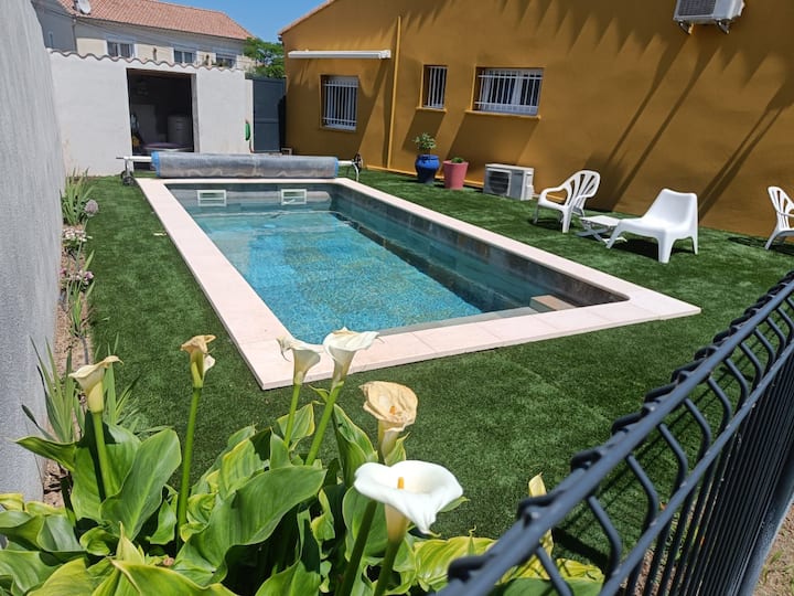Villa Avec Piscine, 3 Ch, 4 à 6 Pers, Proche Plage - Palavas-les-Flots