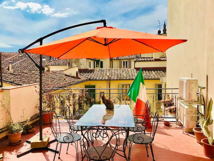 Santa Croce Terrace (4 Bedrooms 4 Bathrooms) - Florence