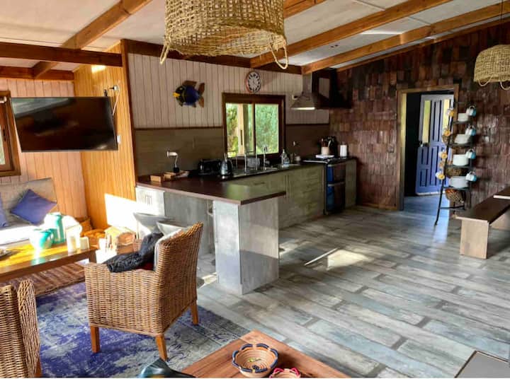 Paraíso En Chiloé, Cabaña Con Playa - 