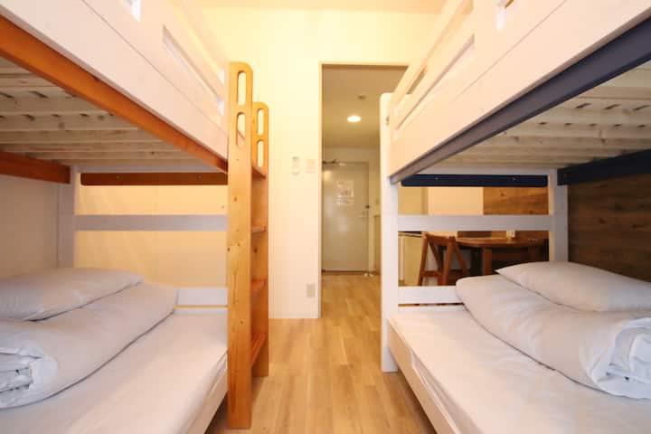 【Private Room】 2 Bunks Bed X2 Room - Hamamatsu