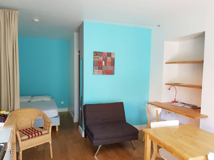 Agréable Studio Proche Lac Avec Petite Terrasse - Faverges