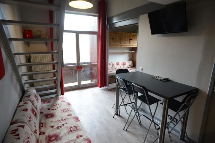 Menuires - Duplex Ski Aux Pieds 2 Chambres 4 Pers - Les Menuires