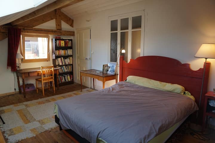Chambre Et Terrasse Pour Deux Personnes - クレスト