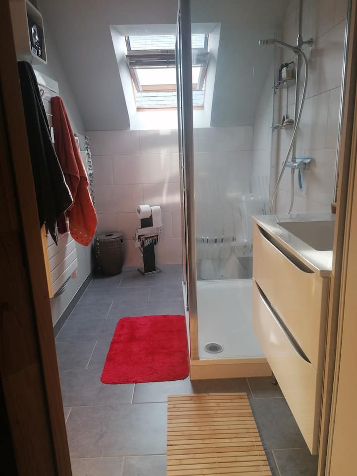 Chambre Avec Petit Dejeuner Sdb Partagee - Saint-Brieuc