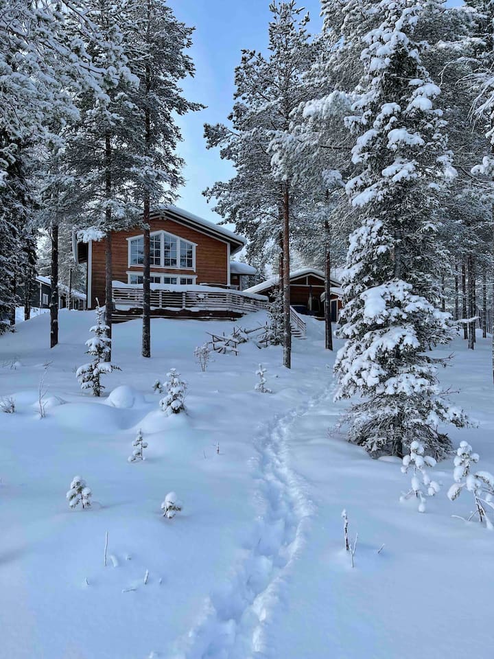 Chalet Privé Avec Bain Extérieur à Ruka-kuusamo - Ruka