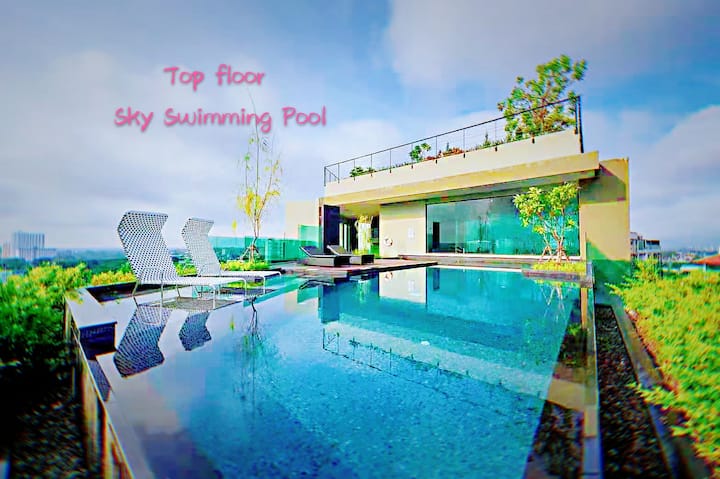 51㎡luxury Suite Near Nightmarket/ Rooftop Pool/gym - Chiang Mai