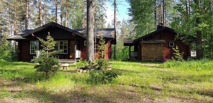 2 Cozy Cabins And A Boat Close To The Lake! - Savonlinna
