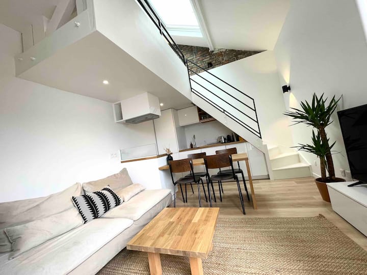 Duplex Loft Industriel, Puces De St Ouen, Au Calme - Saint-Ouen