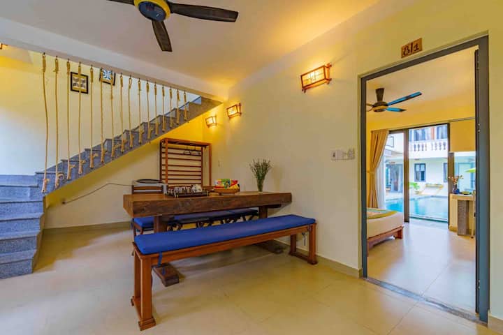 Chic Chill Apt/3bedroom/pool/sauna - Hội An
