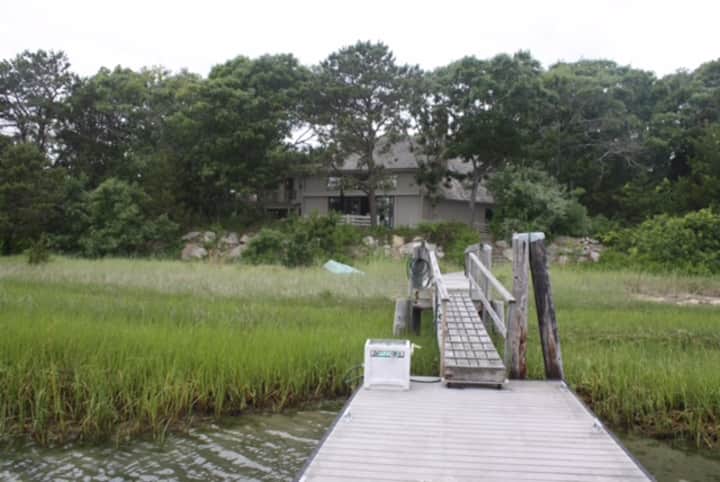 New Seabury Waterfront Home On Protected Bay - Mashpee, MA