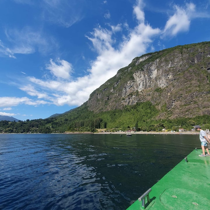 Cabaña Llena De Vida Con Chimenea Interior - Los Ríos