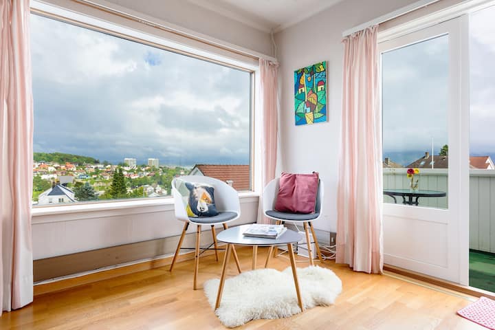 ☆ Panoramic View Of The Fjord ☆ Family Friendly! - Stavanger