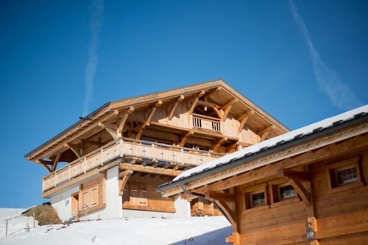 Chalet De Charme Praz-de-lys 8 à 12 Personnes - Bellevaux