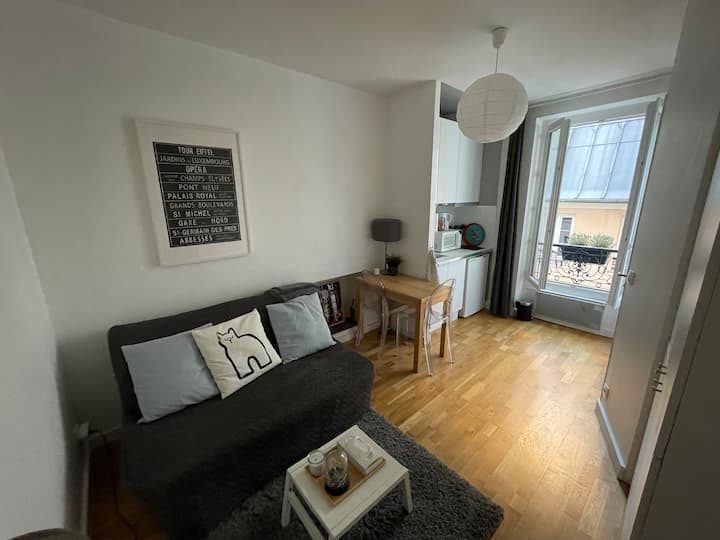 Cosy Studio, Métros, Commerces, Arrivée Autonome - France