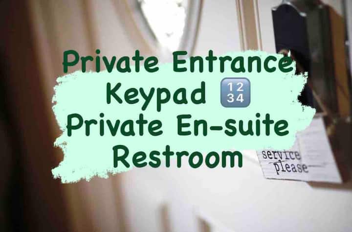 Private Entrance And Private Restroom - Fresno