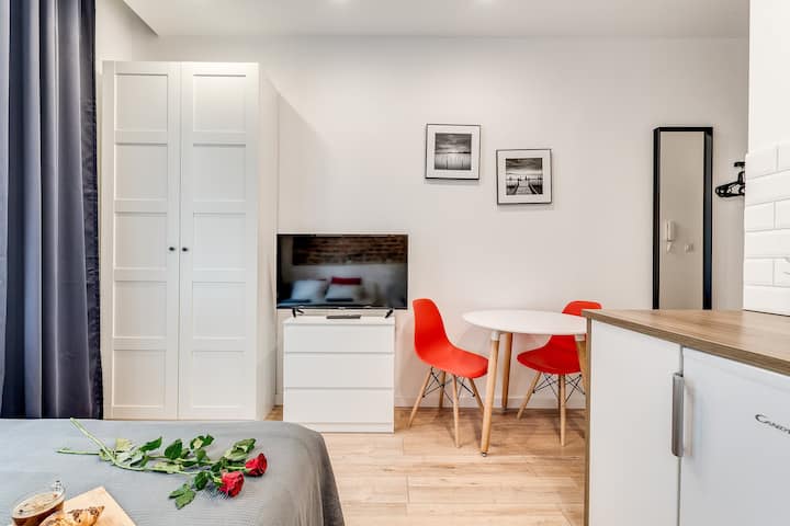Pow6c_charming Apartment Katowice City Center - Katowice