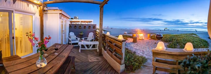 Casa Coronado -Tiny House On The Sand In Rosarito. - Rosarito