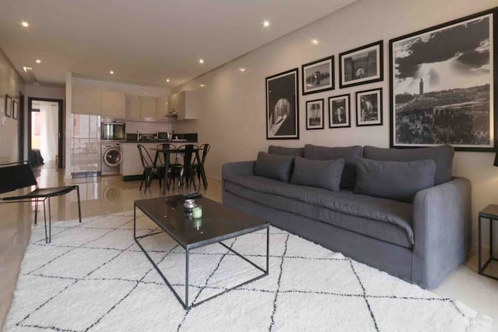 Superbe Appartement Haut Standing Gueliz Piscine - Marakesz