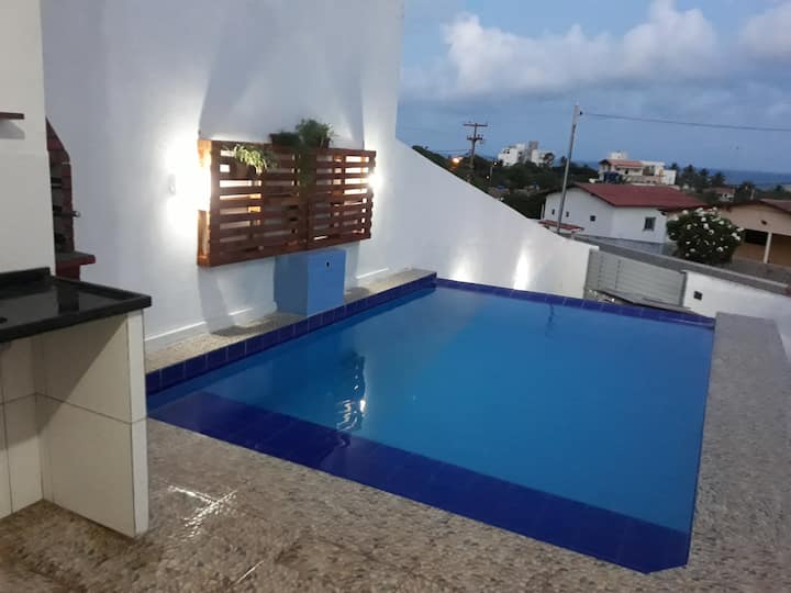 Casa Na Praia/ Casavkjacuma/vista Para O Mar - Pernambuco