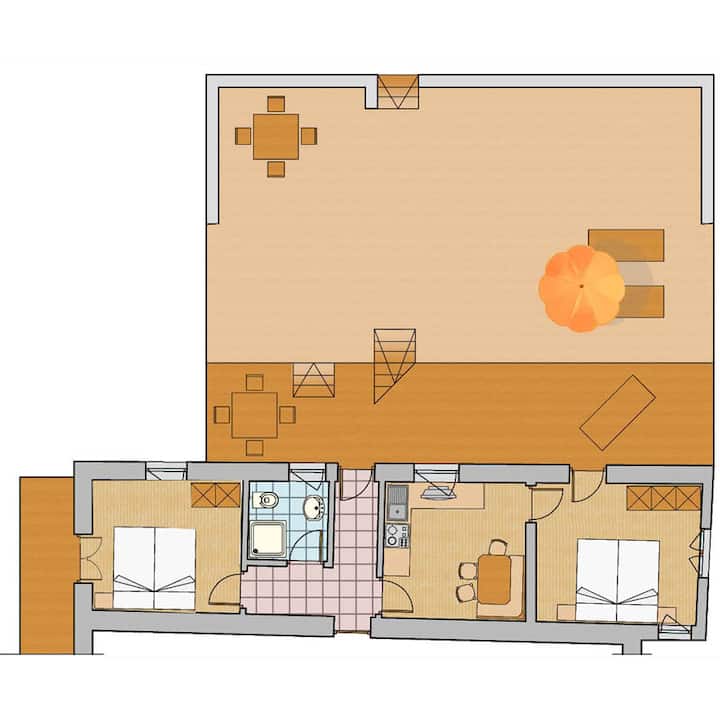 Weisshorn - Rasterhof - Obereggen