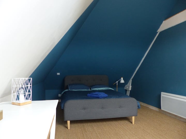 Chambre Bleue Maison Du Moulin -Saint-malo - Saint-Malo