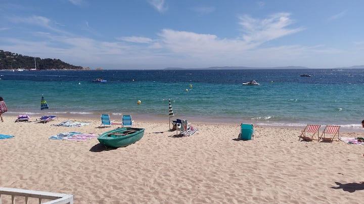 Cavaliere/le Lavandou Studio Sur La Plage - 博爾默勒米莫薩