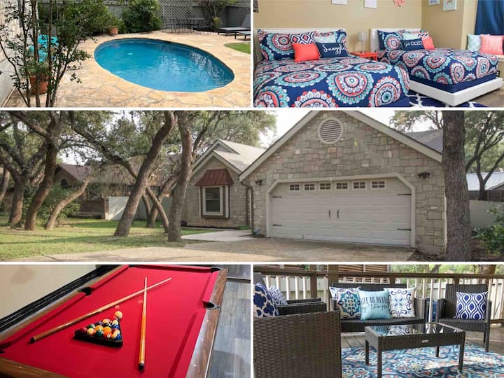 *Pool~game Room~veteran Owned* - Helotes, TX