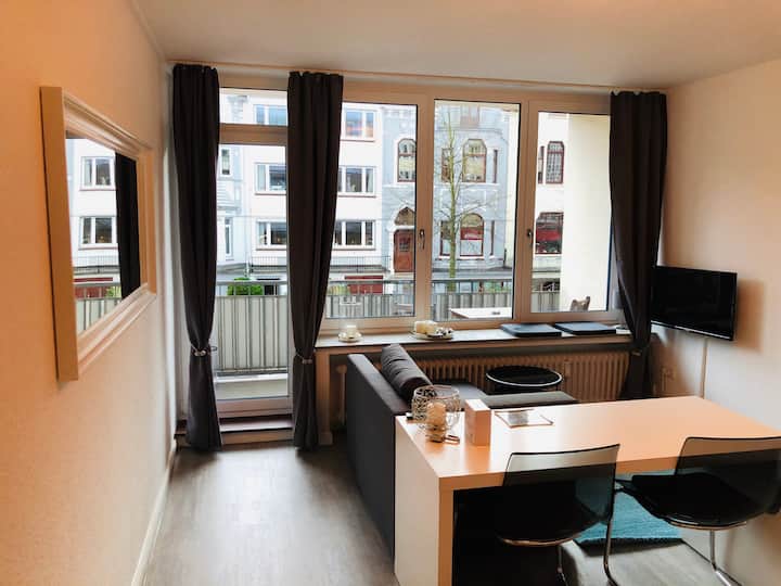 Business Apartment 35qm, Balkon, Wlan, Bürgerpark5 - Brême