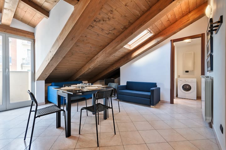 Nice Attic In The City. Conditioned Air - Turin