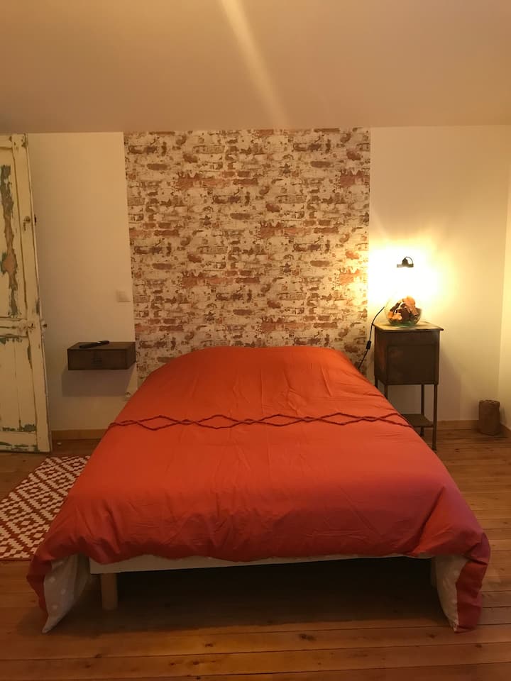La Chambre Aux Briques Oranges - Saint-Dizier