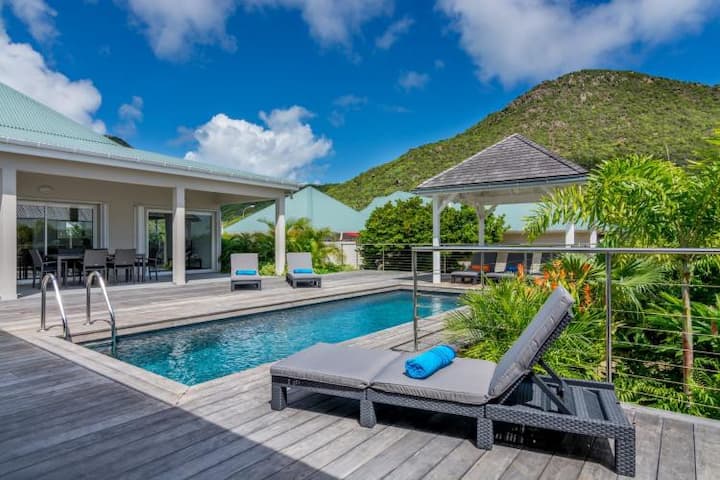 Villa Wild Blue Grand Fond 3 Chambres Piscine - Wspólnota Saint-Barthélemy