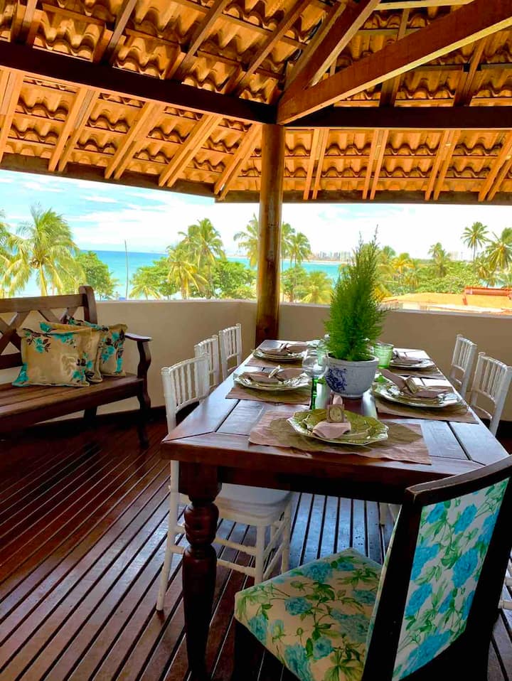 Casa Vista Linda Para Praia De Itapuã Condomínio - Salvador