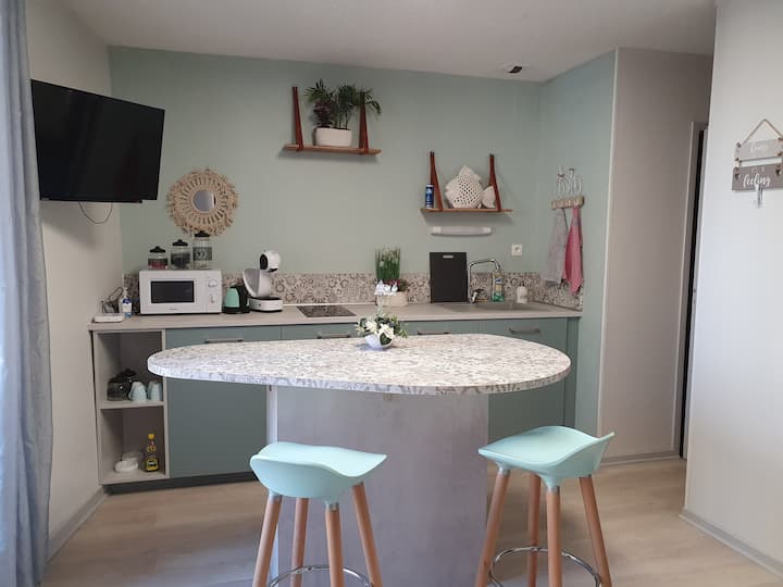 Appart Cosy Pour 2, Macon Centre, Arrivée Autonome - Mâcon