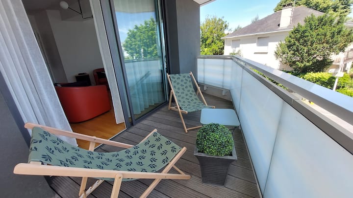 Poche Gare/terrasse /Parking - La Baule-Escoublac