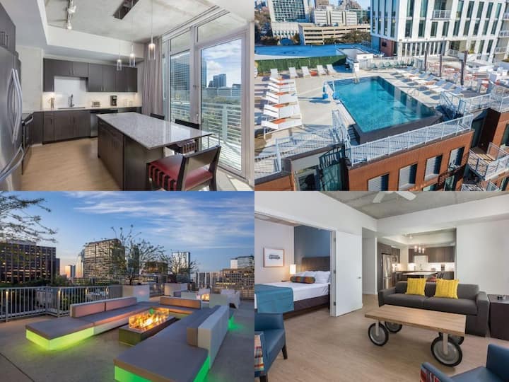 Austin 1 Bed Studio Resort ~Pool~gym - Austin, TX