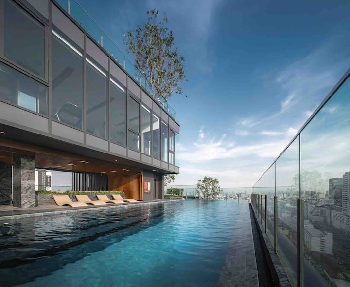 Luxury Condo | Central Bangkok By Jodd Fairs & Mrt - Bangkok