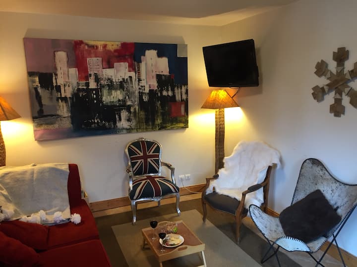 Appartement Chaleureux Et Meublé Avec Goût - Flaine