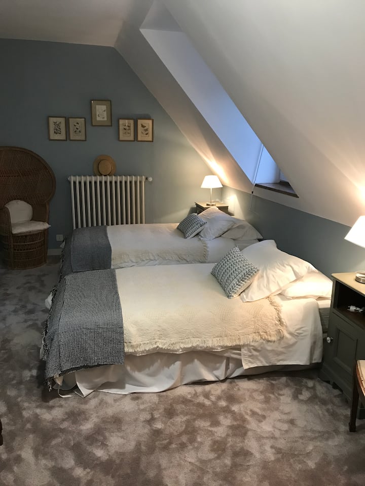 Lovely Triple Bedded Room In Stunning House. - Chalonnes-sur-Loire