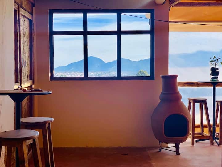 Cabaña Adobe Y Madera - Zacatlán