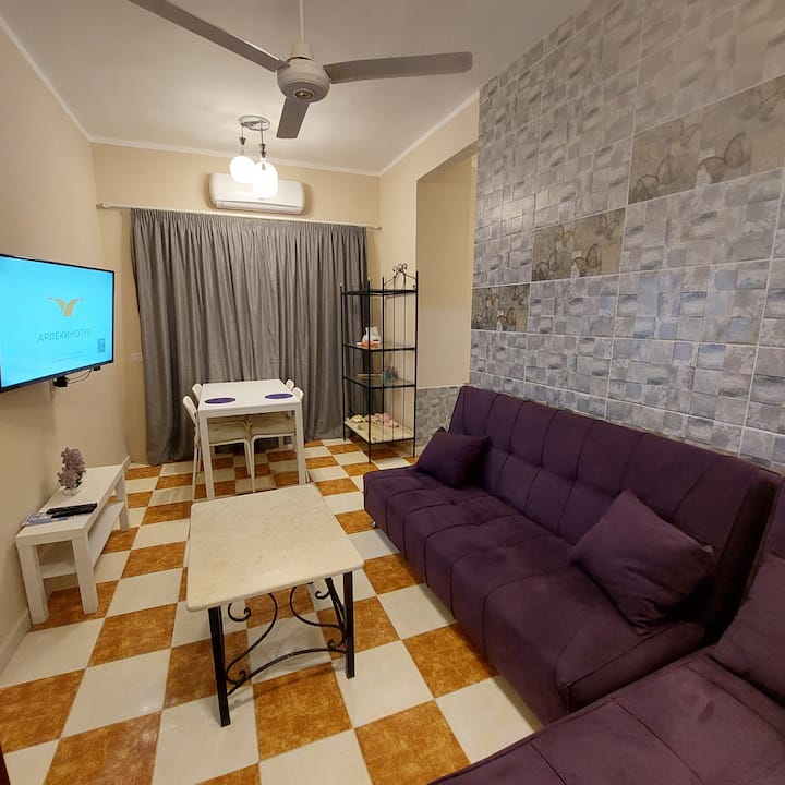 Spacious  Coral Flat  2 Bedrooms And 3 Balconies - Marsa Alam