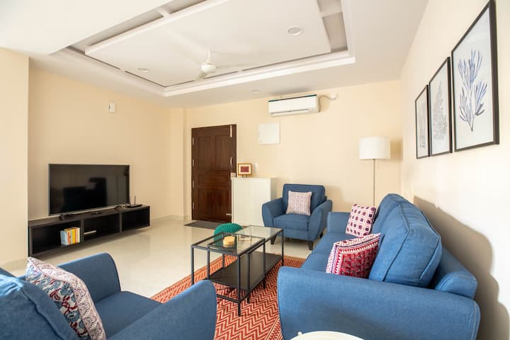 Blue Haus - Spacious 3bhk Near Banjara Hills - Hyderabad