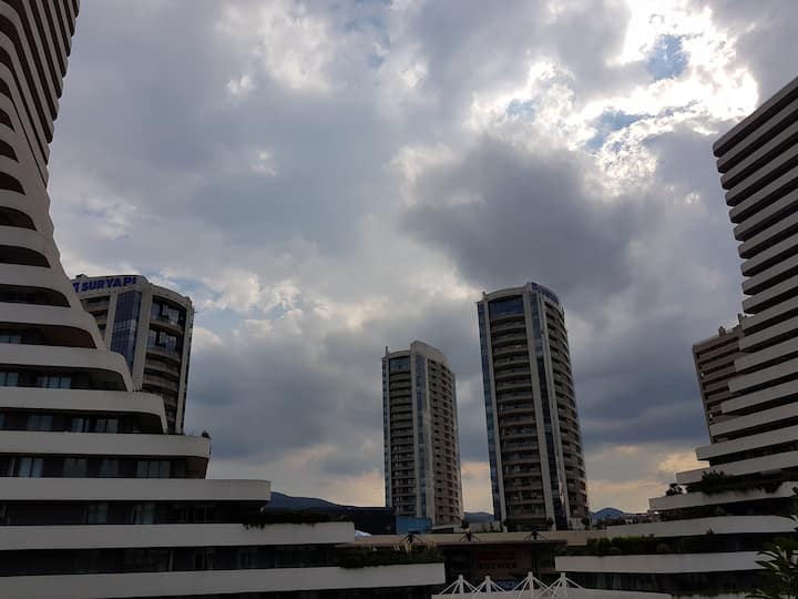 Cozy Apartment With Garden In Harmony Towers - Bursa