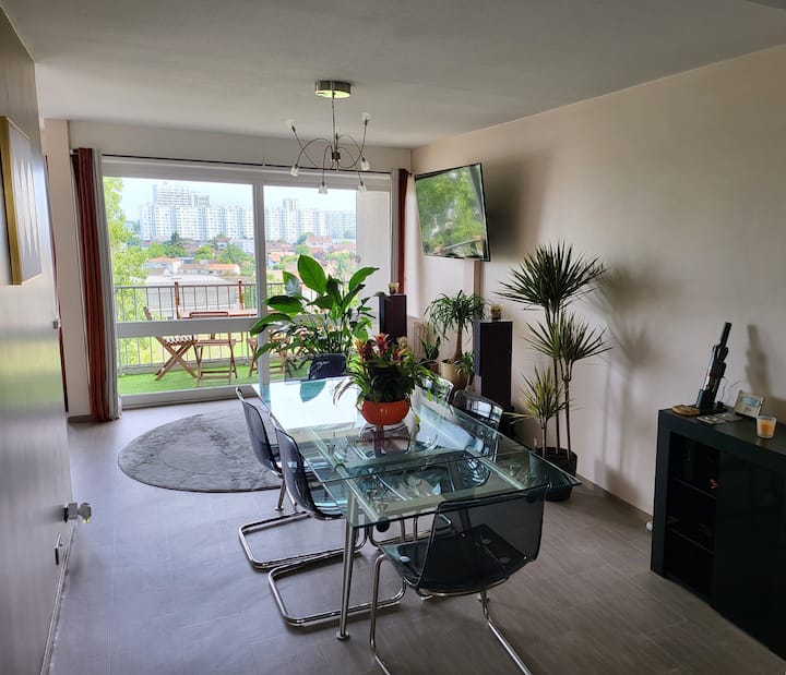 T4  Tennis,climatisé,parking Privé,netflix,canal+ - Le Bouscat