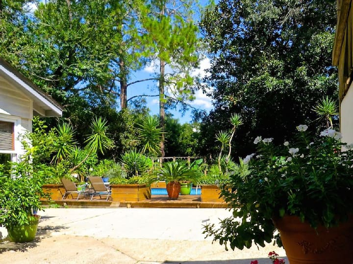 Charming Pool Side Bungalow - Tallahassee, FL