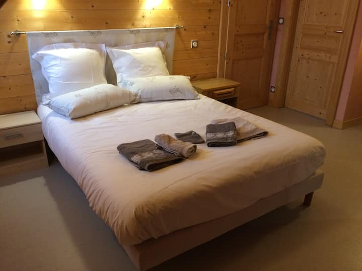 Chambre 3 Dans Chalet Neuf Ecologique - Cluses