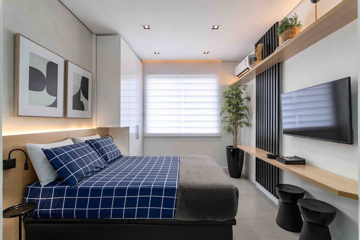 Lindo Studio Com Vista Para Praia De Botafogo - Rio de Janeiro