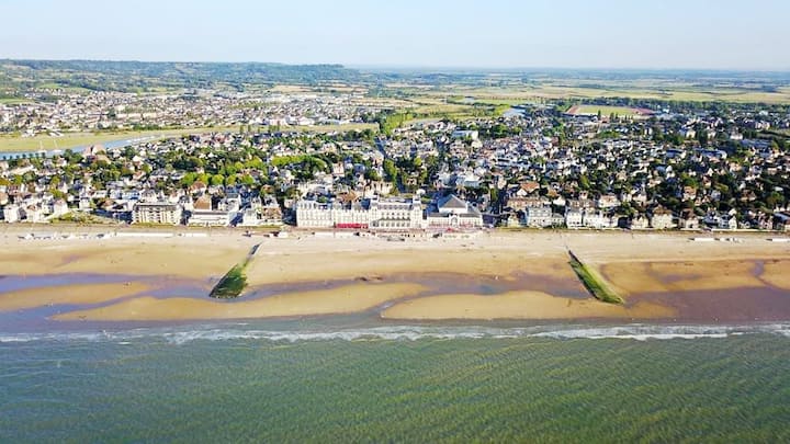 Rés.du Gh 2 P Lumineux,spatieux Et Calme Vue Mer + - Houlgate