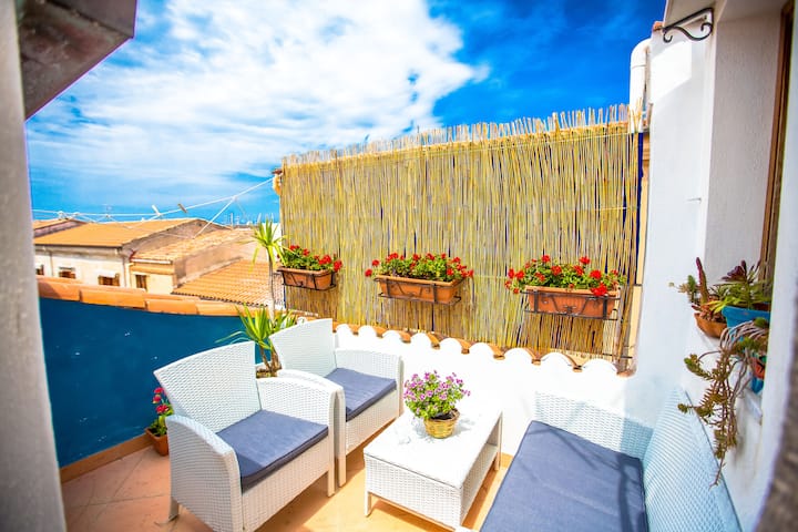 Namaste Loft Private Terrace Near The Beach - Cefalù