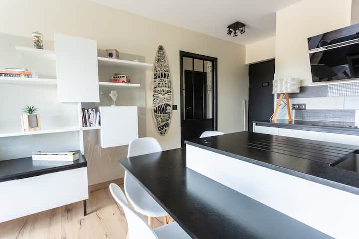 T1 Design Biscarrosse Plage Avec Vue Sur Mer - Biscarrosse