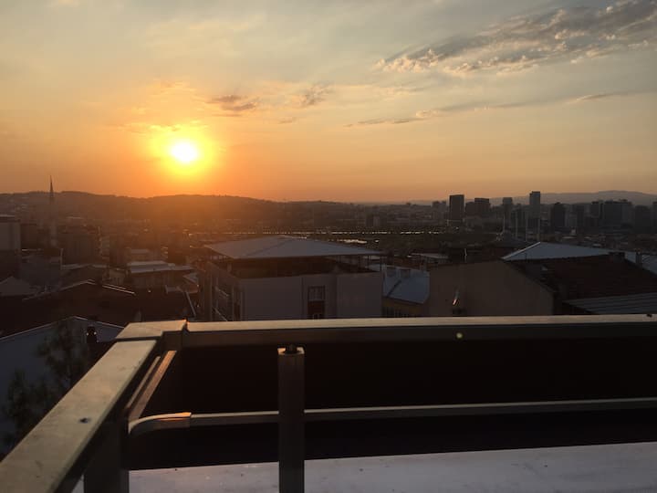 5+1 Duplex Teraslı Bursa Manzaralı Lüks Daireler - بورصة